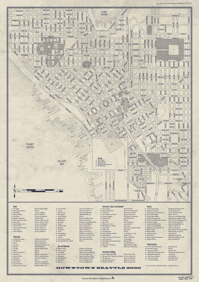 Downtown (Seattle) - Die Shadowhelix - Das deutsche Shadowrun Wiki