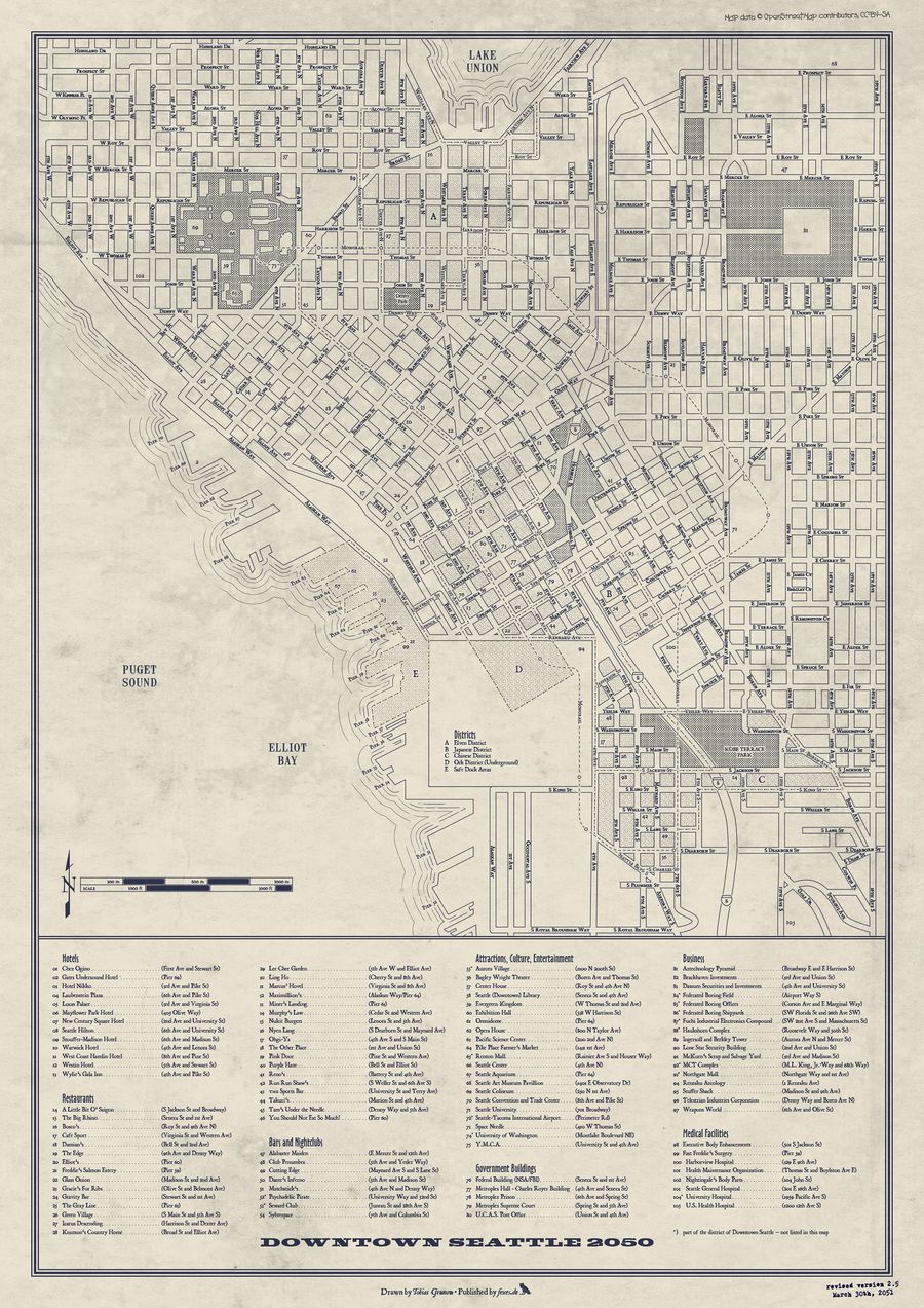 Downtown (Seattle) - Die Shadowhelix - Das deutsche Shadowrun Wiki